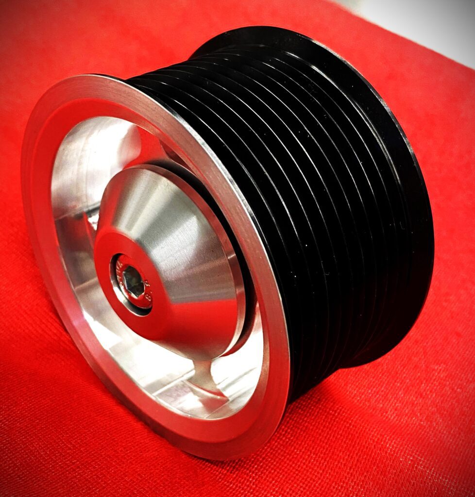 TRX Grooved Tensioner Pulley